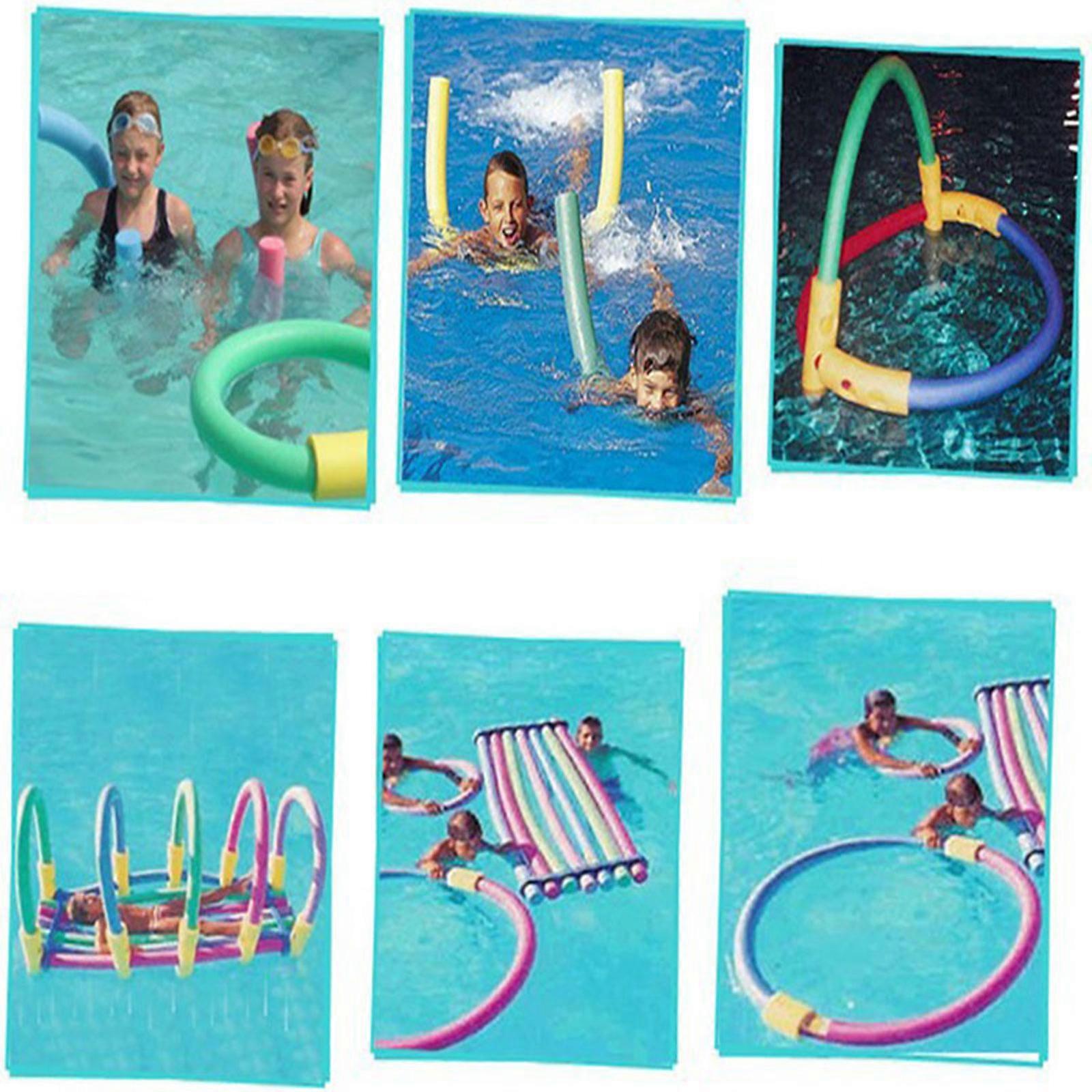 Swim Pool Noodle Foam Float Aid | Flexible Water Woggle | Wet Swim Fun ...