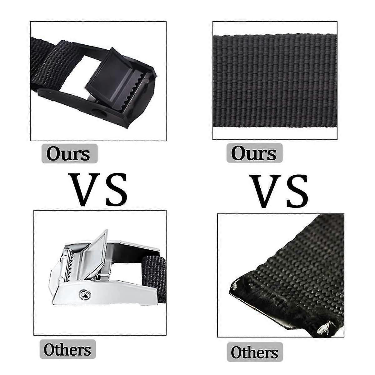 1inch X 4ft Battery Tie Down Strap Kit With Stainless Steel Cam Buckle ...