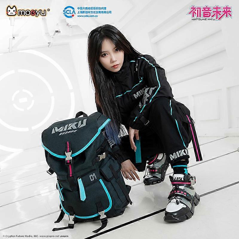 Moeyu Anime Vocaloid Backpack School Shoulder Bag Miku Cosplay Men ...