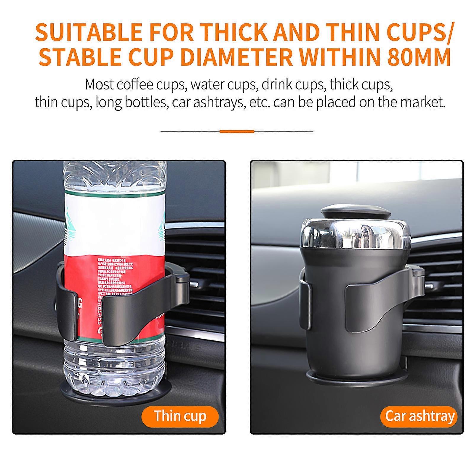 New Car Air Vent Drink Cup Bottle Holder Water Bottle Ashtray Stand for ...