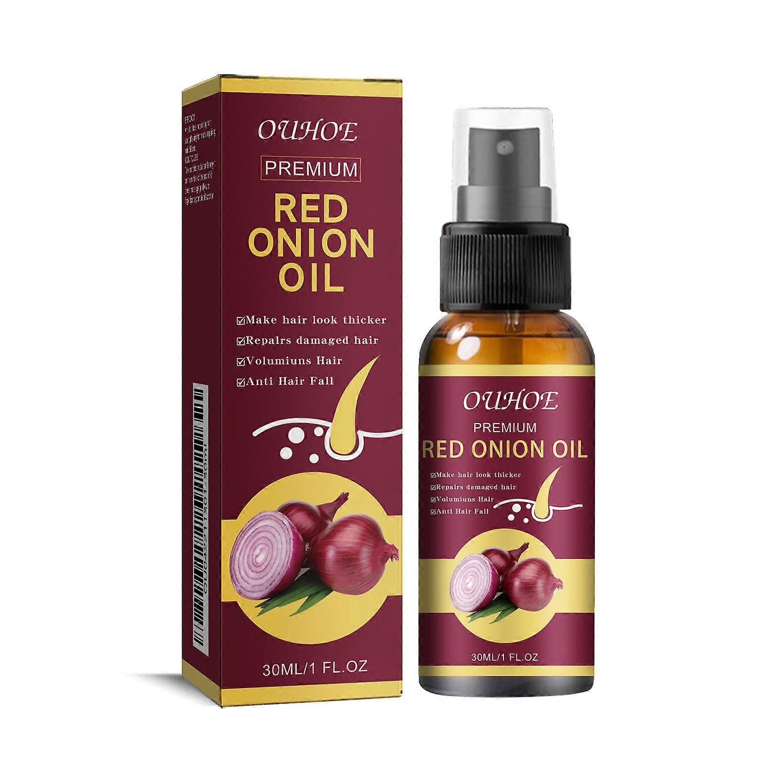 Red Onion Hair Growth Spray, 30ml Red Onion Hair Oil, Red Onion Hair ...
