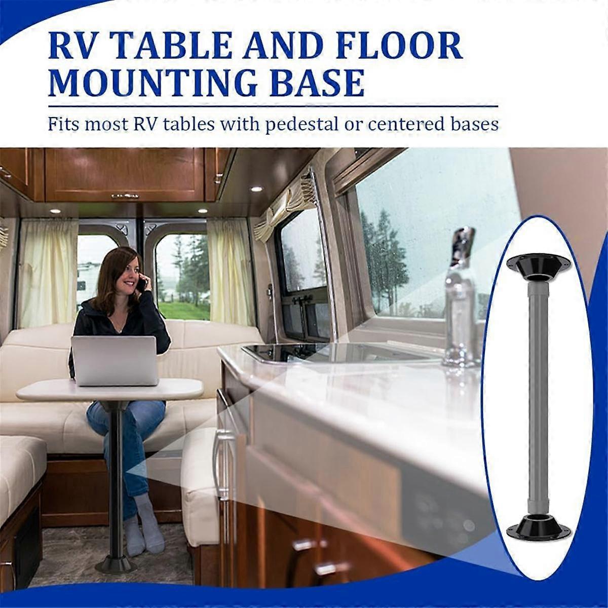 2 Pack RV Table Base, RV Pedestal Table Base Flange, Table Leg Base ...