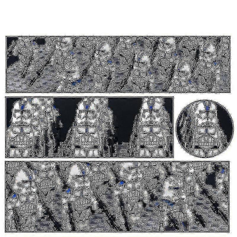 501st Legion Clone Trooper Army Set Mini Captain Rex Jesse And Echo ...