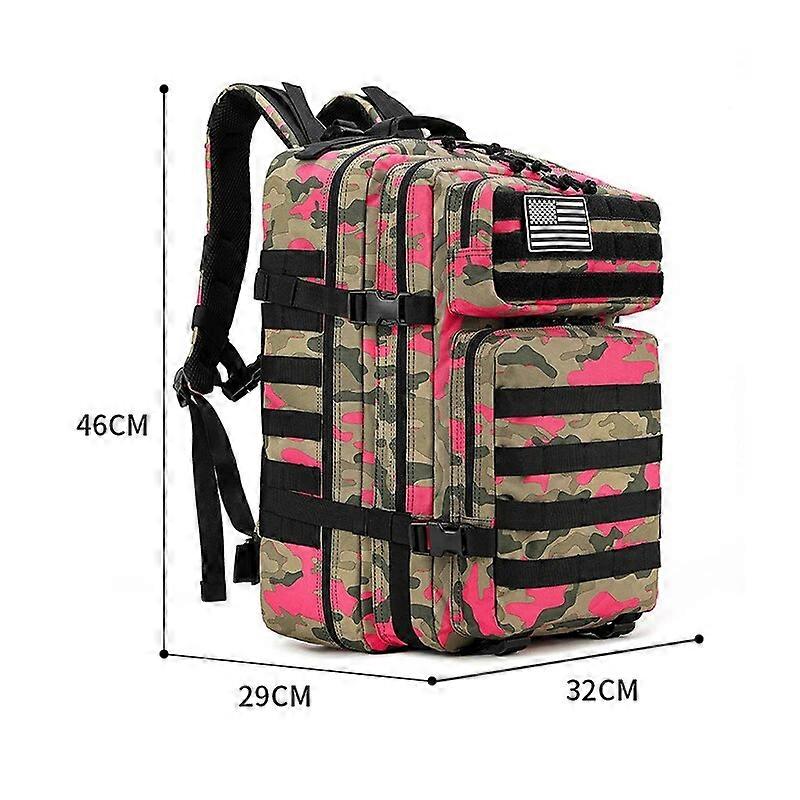 45L Military Molle Backpack Tactical Army Men Travel Waterproof ...