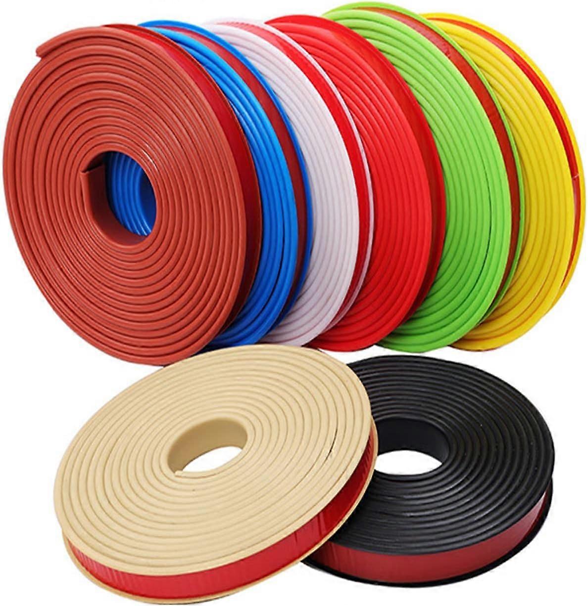 U-Shape Furniture Edge Banding, 5m*18mm Self Adhesive TPE Wood Edging ...