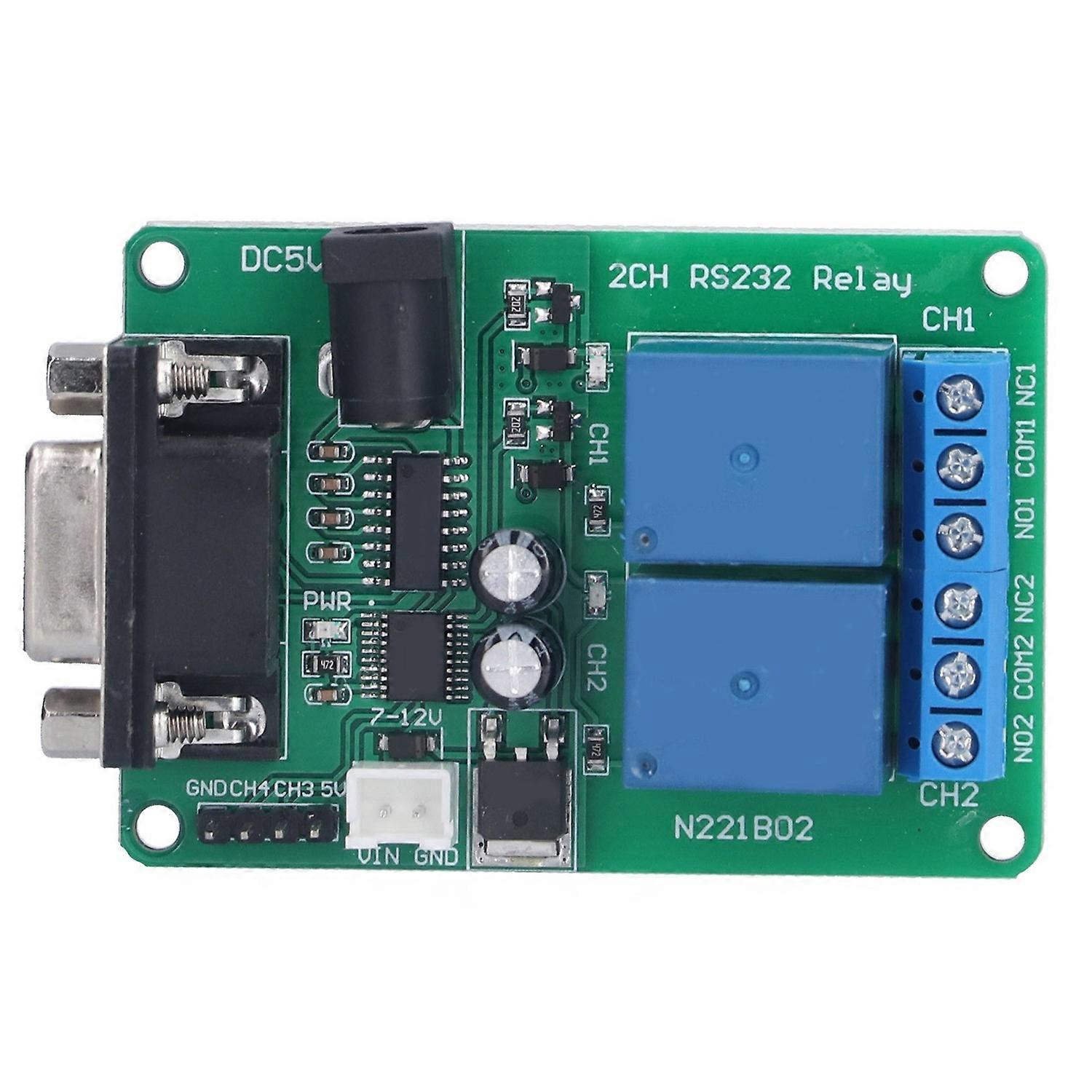 Relay Module ABS Serial Port Baud Rate 9600kbps Remote Control ...