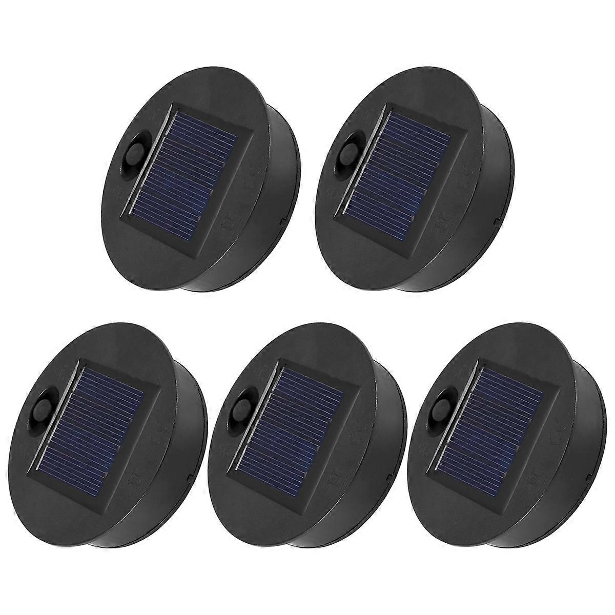 5 Pack Replacement Solar Light Parts(Top Size 2.76 Inches, Bottom Size ...