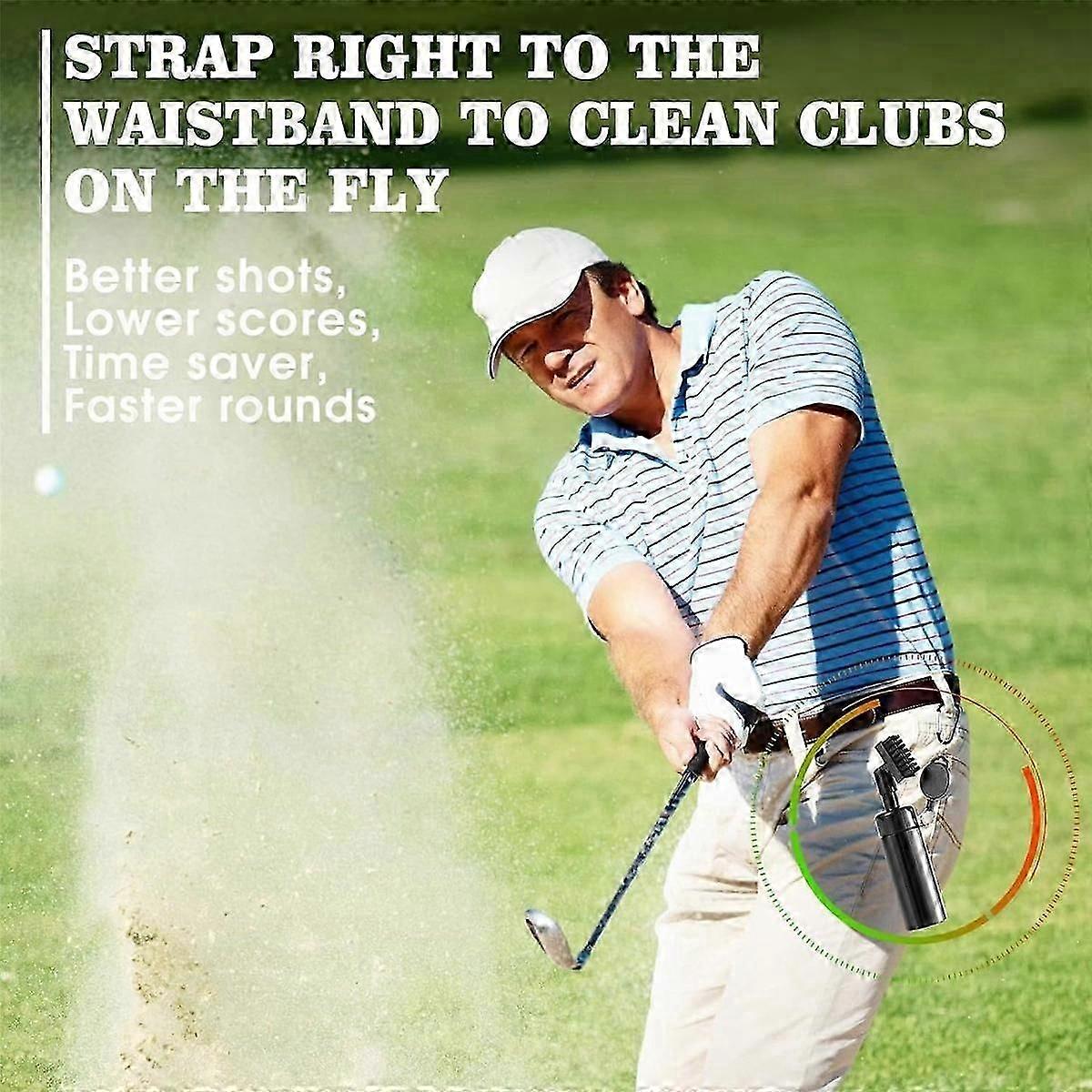 Golf Club Cleaner Set with Golf Club Brush Golf Groove Sharpener Golf ...