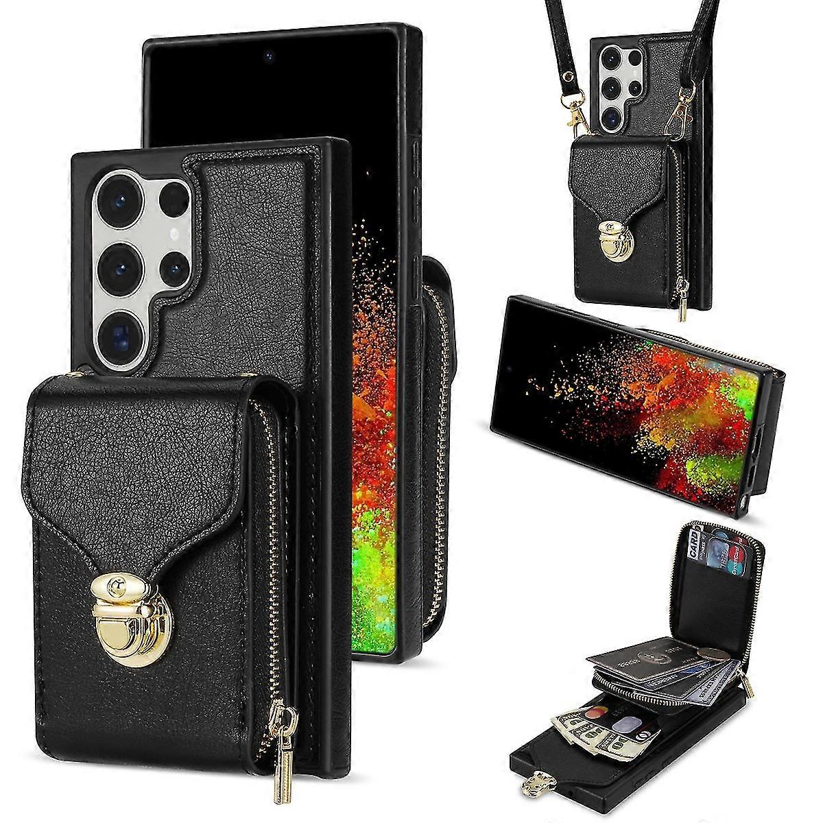 Card Wallet Phone Case For Samsung Galaxy S23 Ultra 5G For Samsung ...