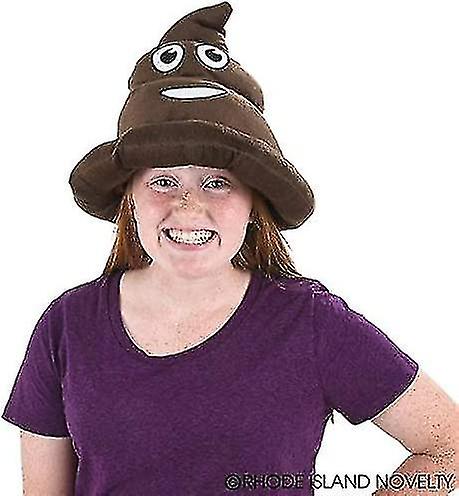 Sunrain Brown Emoticon Poop Hat 1 Per Order | Fruugo UK