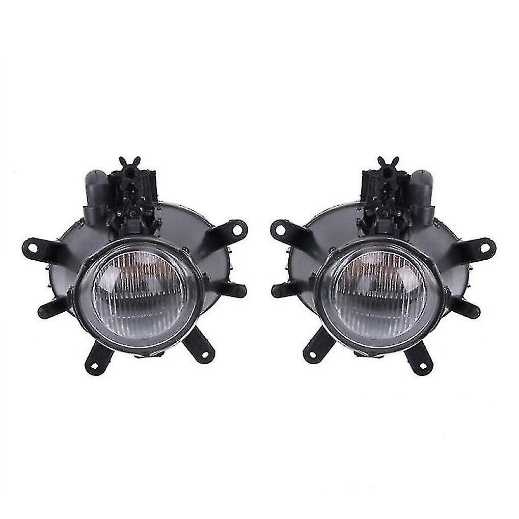 1pair Car Front Bumper Fog Lights Assembly Driving Lamp Foglight ...