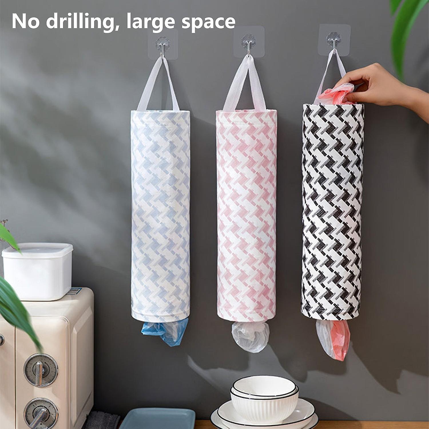 Plastic Bag Dispenser Wear Resistant Wall-Mounted PEVA Wall-Hanging ...