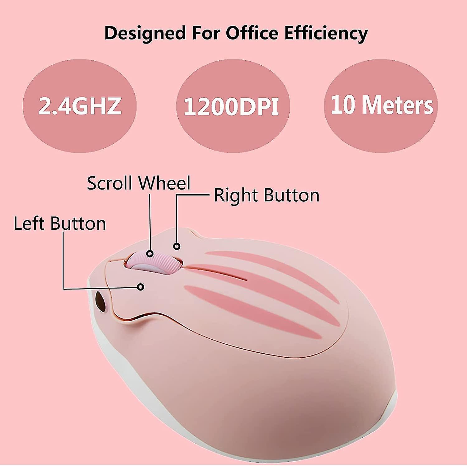 Hamster Shape Wireless Mouse | Fruugo UK