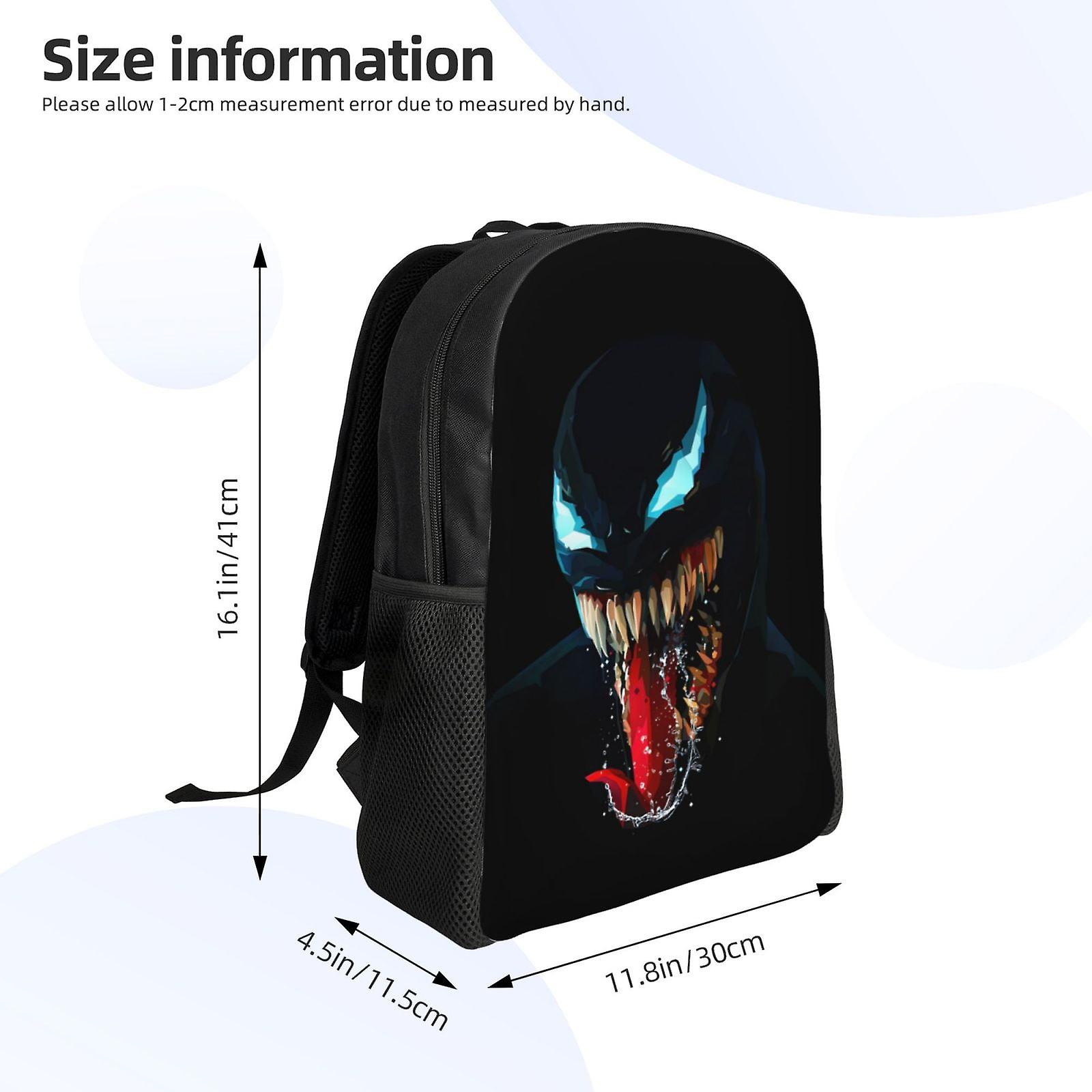 Venom Kid Backpack School Bag Elementary Students Bookbags | Fruugo UK