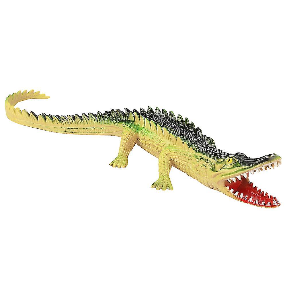Crocodile Toy Plastic Crocodile Reptile Model With Sound Kids ...
