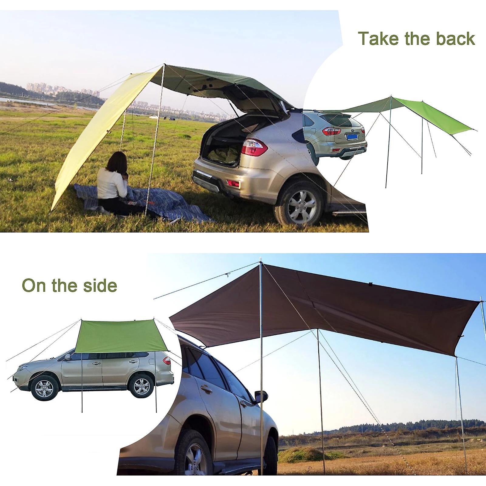 Sunnday Car Shelter Shade Camping Side Car Roof Top Tent Awning ...