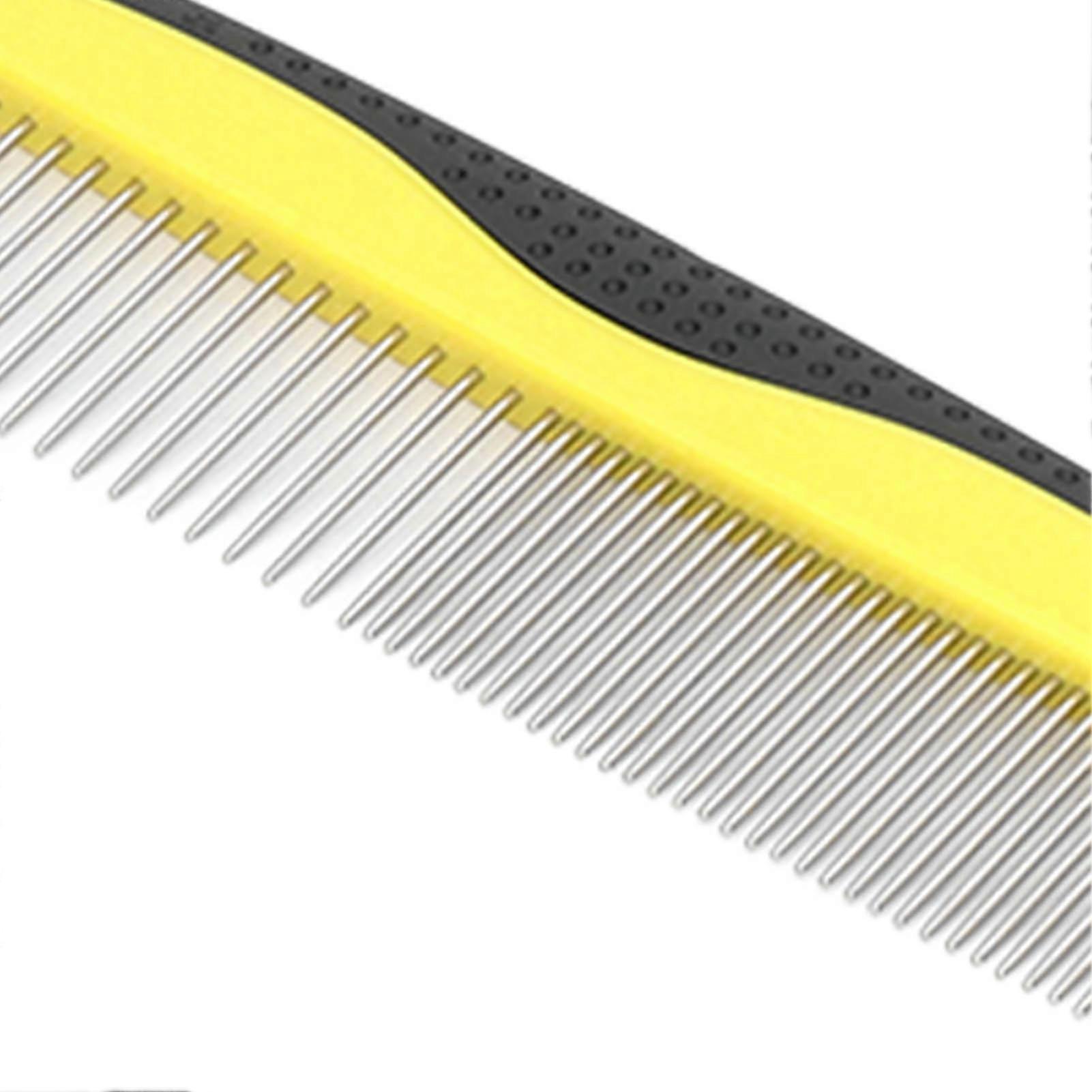 Pet Slicker Brush Comb Self Cleaning Buttons Remove Floating Hair ...