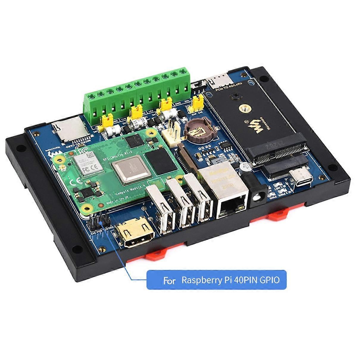 CM4 Expansion Module Gigabit Ethernet 5G/4G Expansion Board M.2/Mini ...