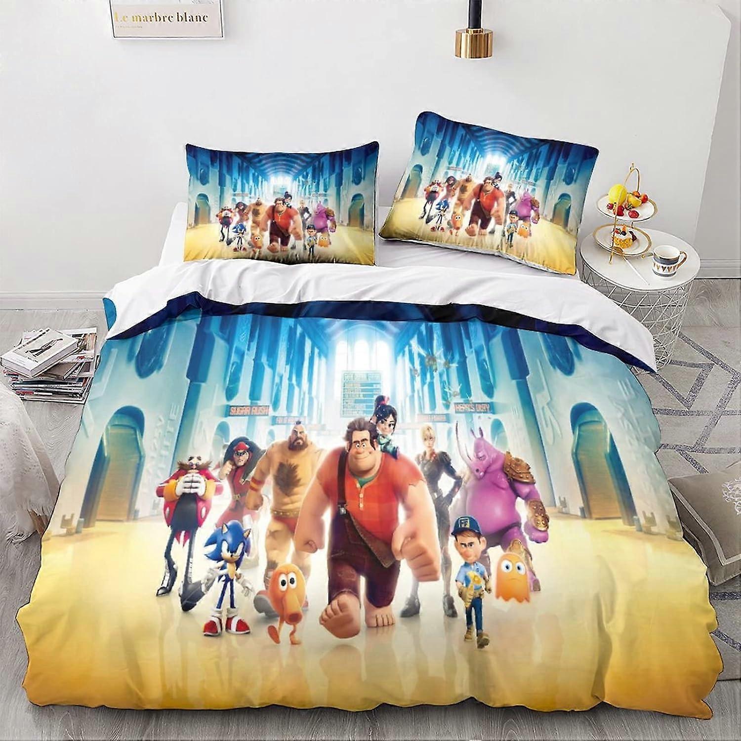 Wreck-it Ralph 3D Duvet Cover, Wreck-it Ralph Theme 3D Printed Pattern ...