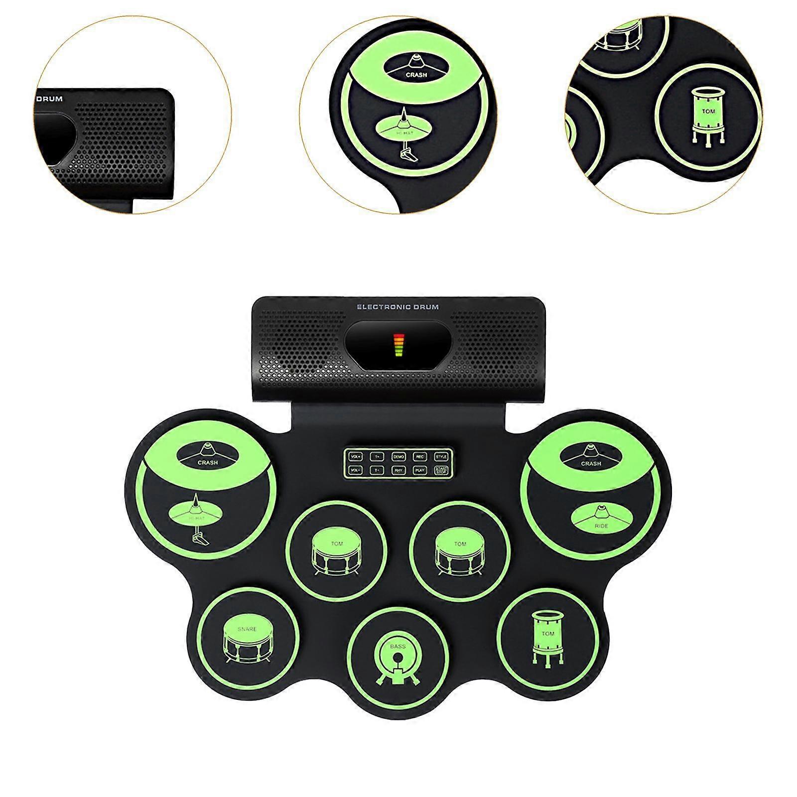 Electronic Drum Set Practice Drum Pad Machine for Professional Children ...
