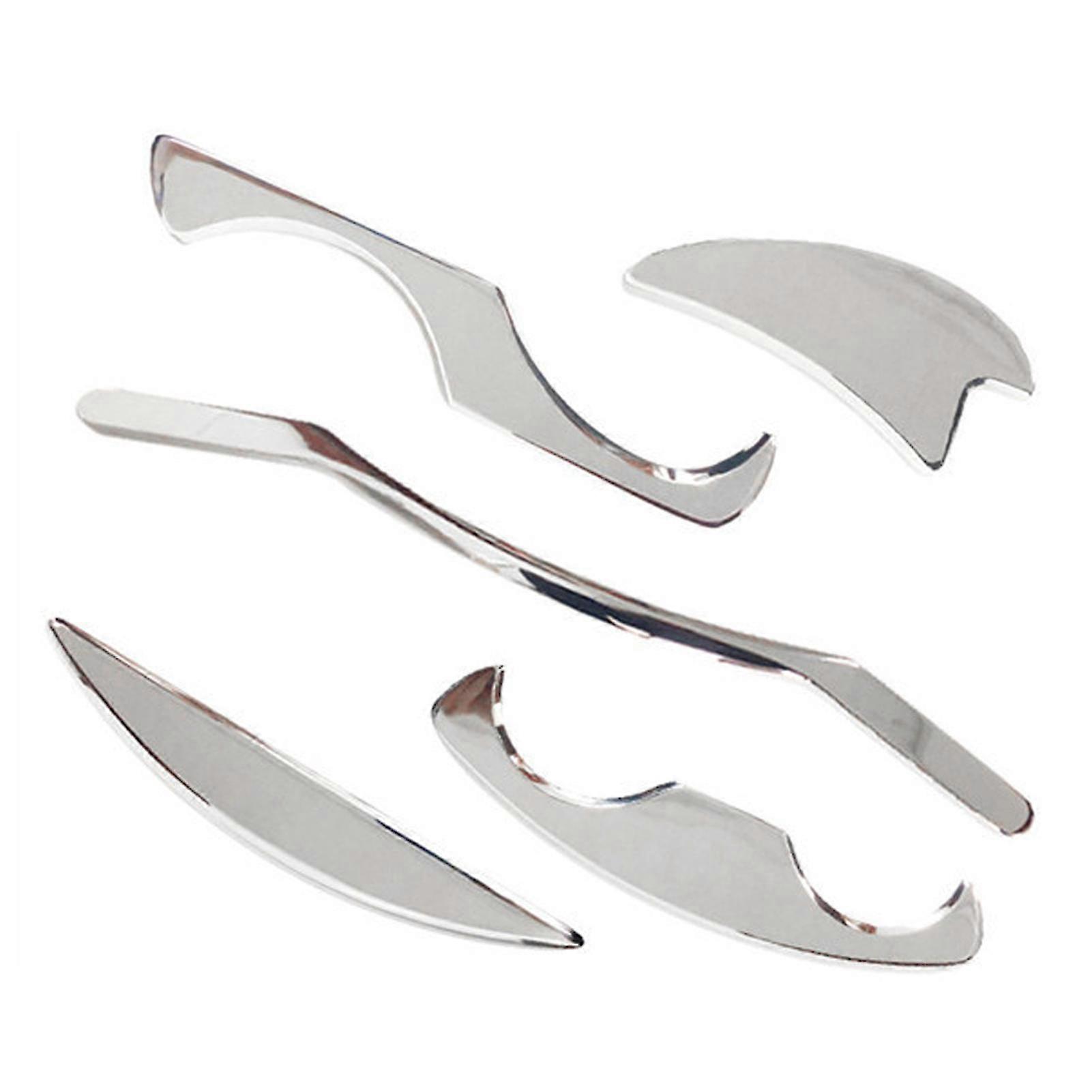 1/5pcs Muscle Scraper Iastm Tool Set,gua Sha Stainless Steel Fascial ...