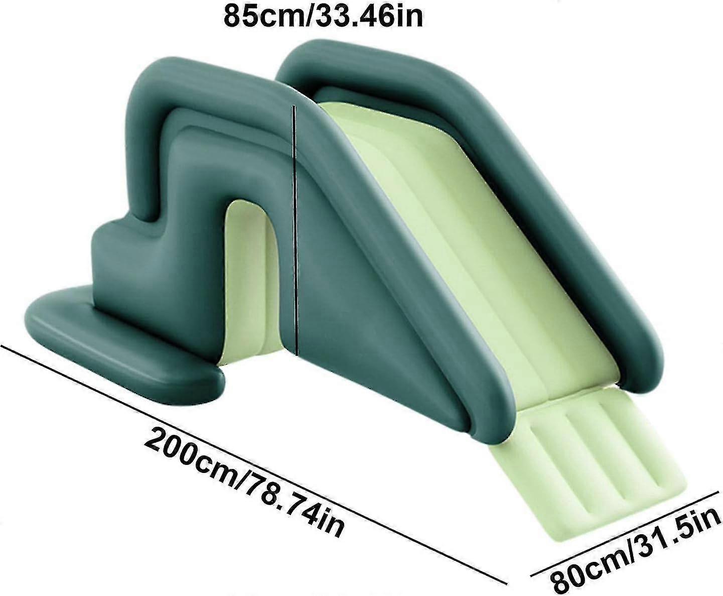 Above Ground Pool Slide - Tilt-Proof, Fun Play in Outdoor Water Park ...