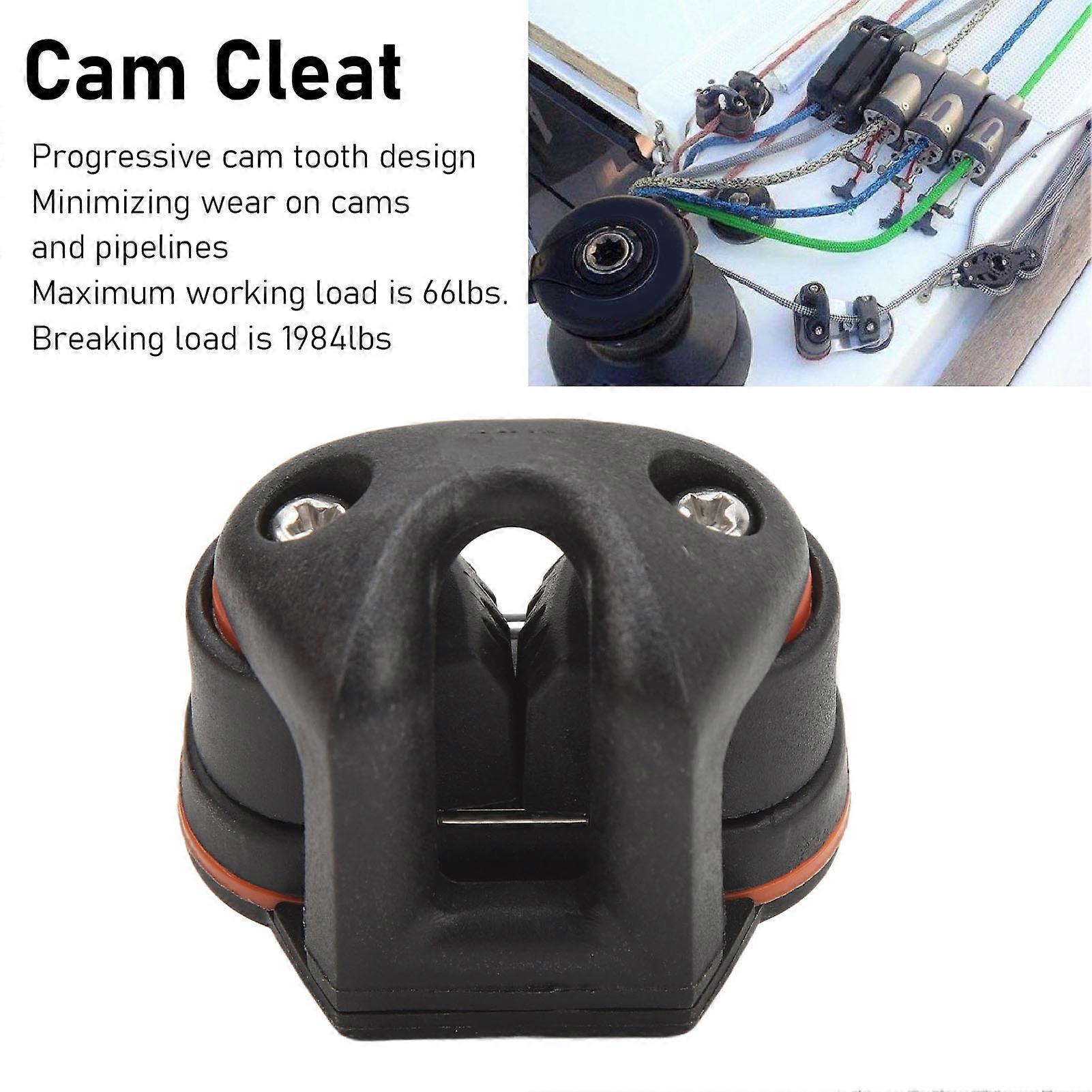 Boat Cam Cleat Fast Entry Ball Bearing Cam Splint Guide Ring Cable Loop ...
