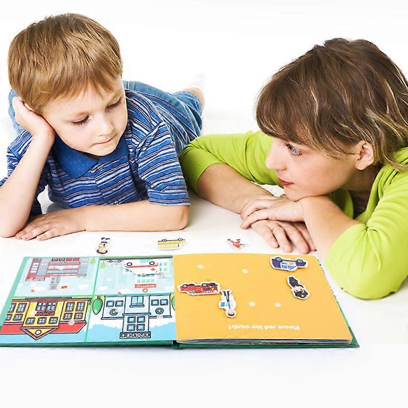 Busy Book for Boys and Girls to Develop Learning Skills Quiet Book ...