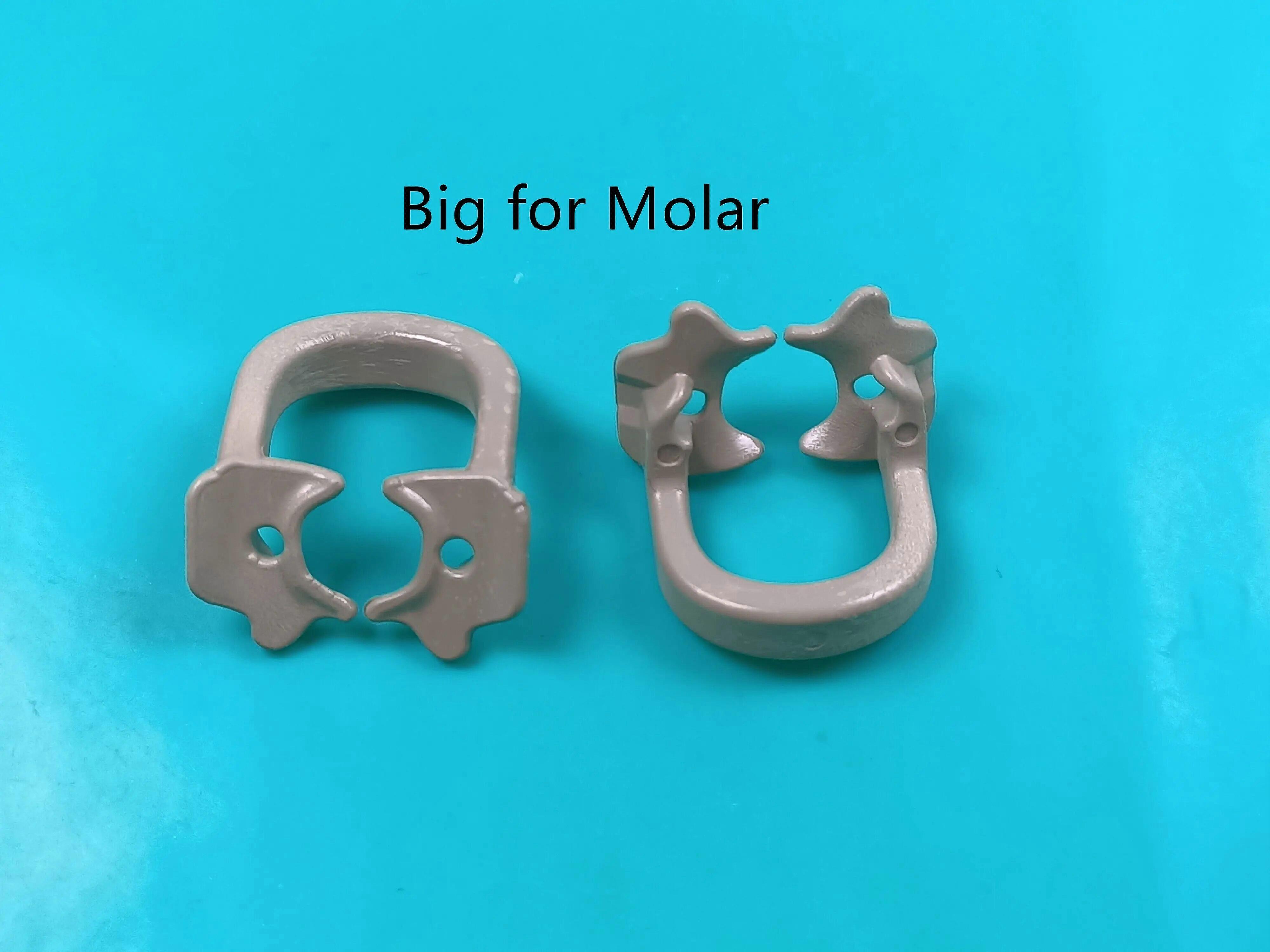 10Piece Dental Resin Kerr Style Soft Clamp Universal Rubber Dam Sheet ...