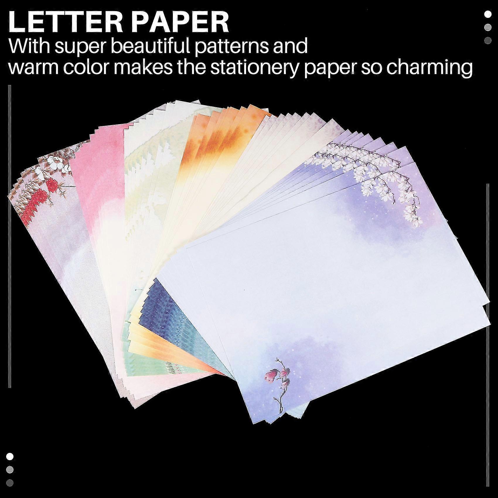 48PCS Writing Stationery Paper , Letter Writing Paper Letter Sets ...