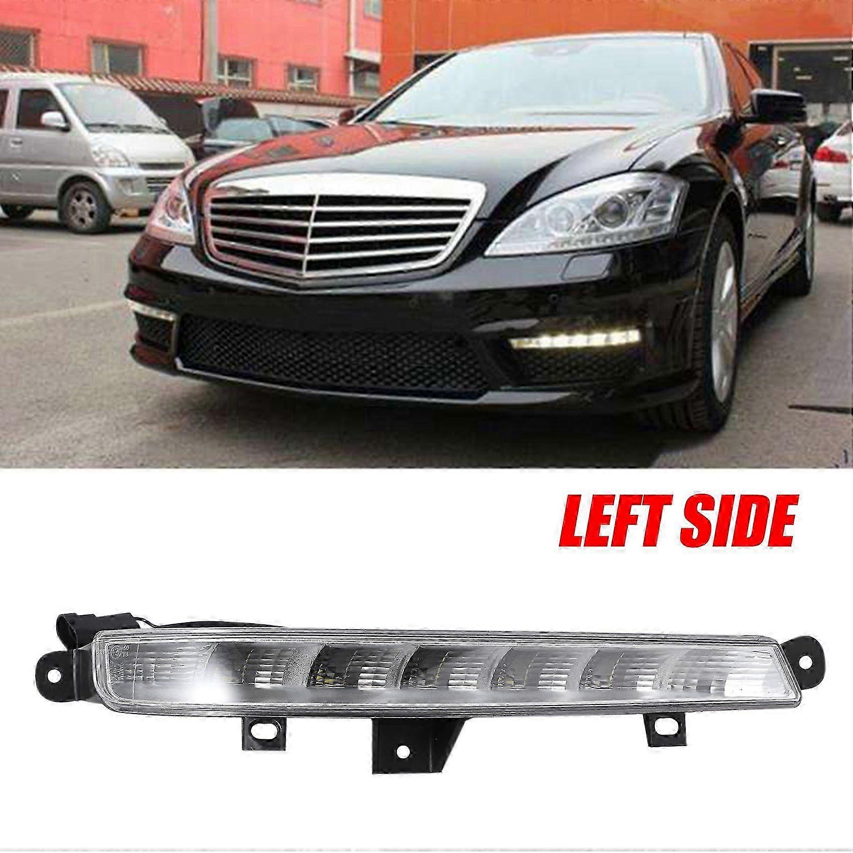 Car Left Side DRL LED Fog Lights Daytime Running Lights for W221 S63 ...