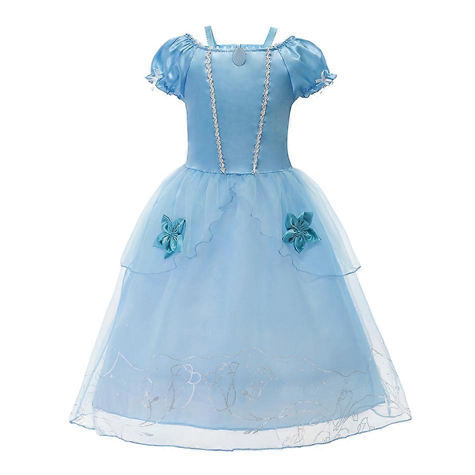 Girls Rapunzel Cosplay dresses Party favours Belle Cinderella Aurora ...