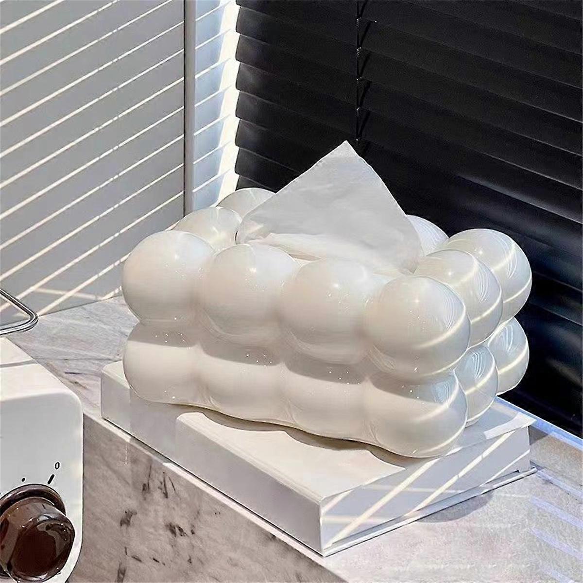 Tissue Box Holder Paper Dispenser For Bathroom Or Dining Table Stylish ...