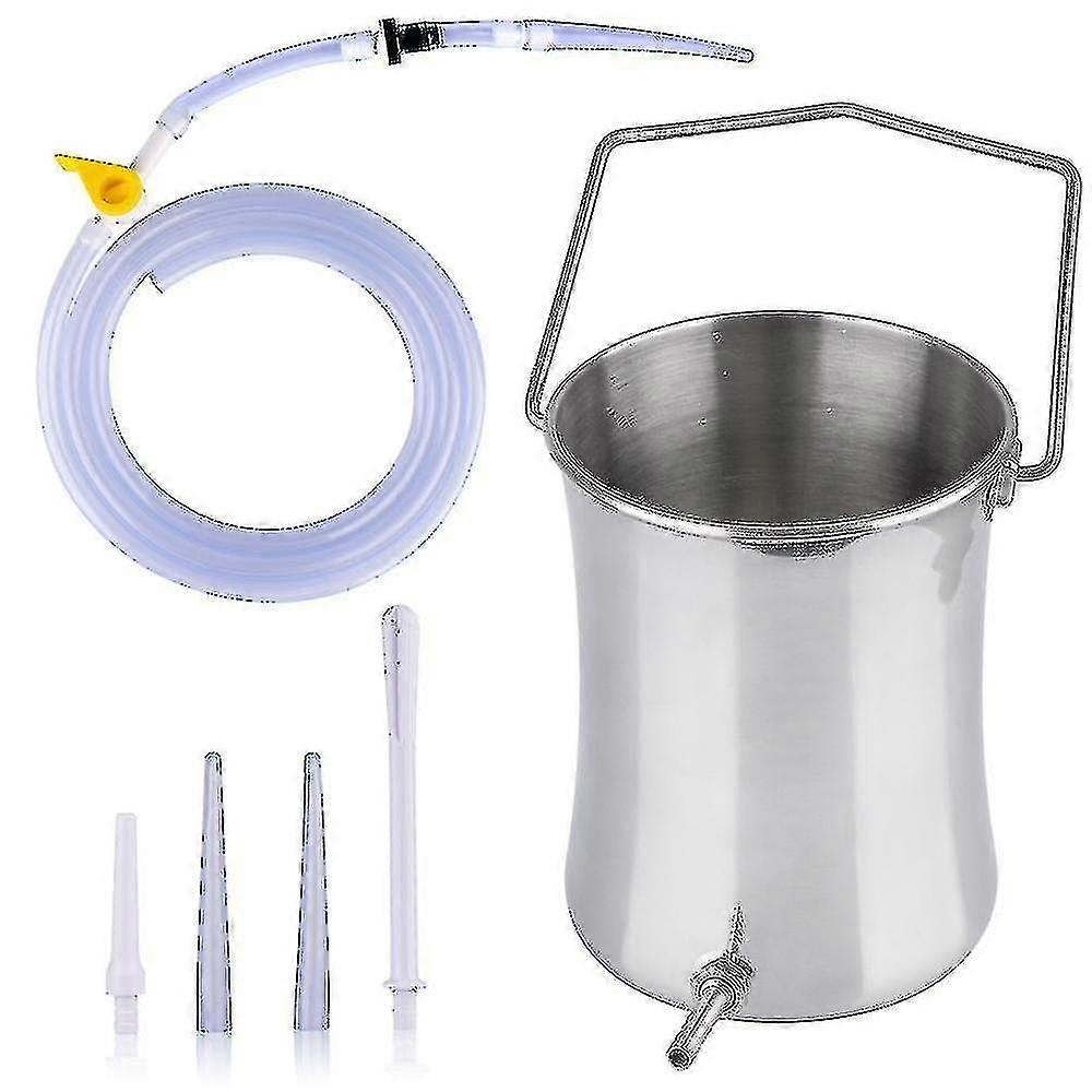 2l Nontoxic Enema Bucket Kit For Colon Cleaning, Medical Grade Silicone ...