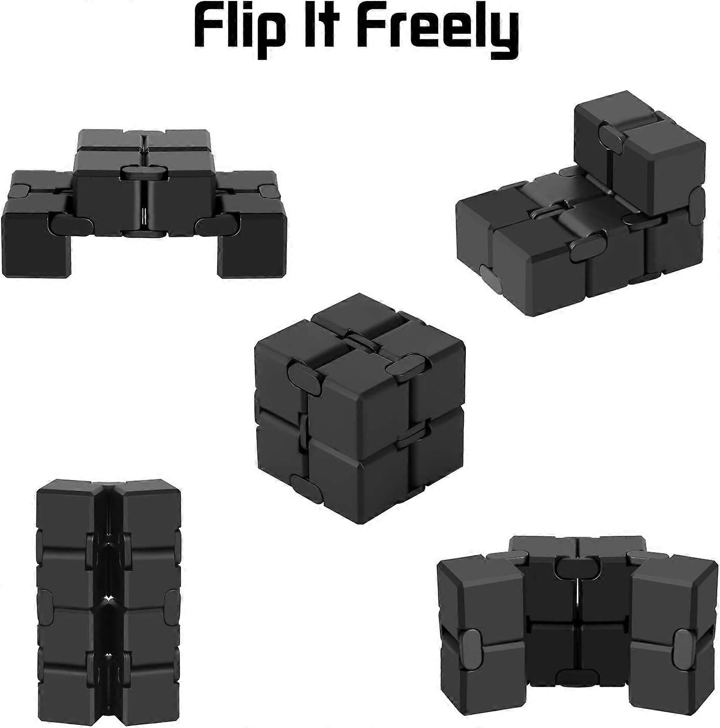 Infinity Cube Fidget Toy, Hand Killing Time Transform Cubes Magic Cubes ...