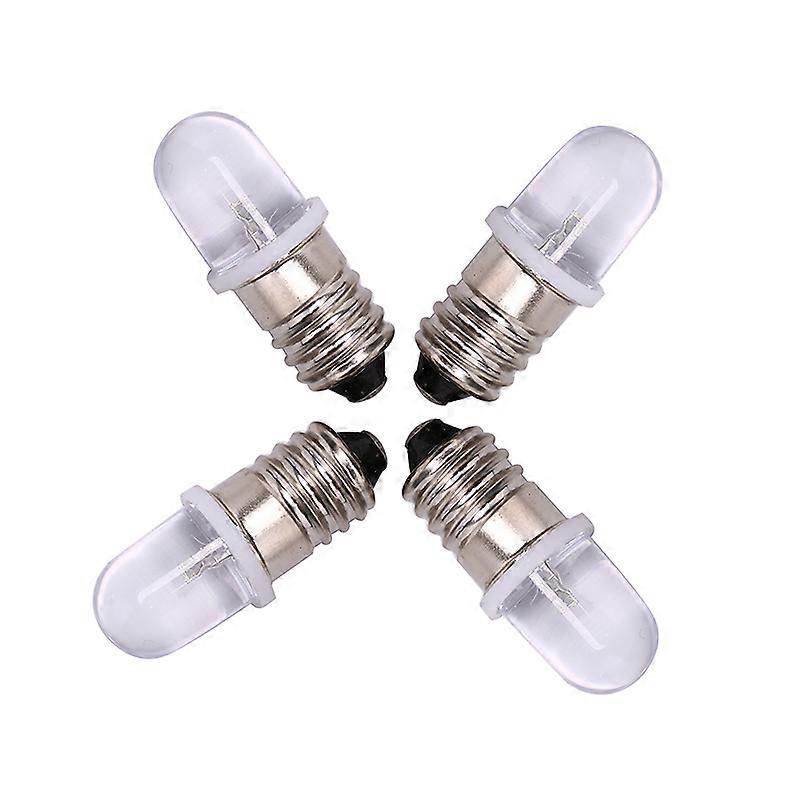 5pcs E10 Led Bulb E10 DC 3V 4.5V Instrument Bulb E10 Indicator Bulb Old ...