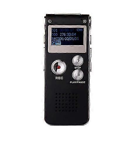 Professional digital recorder MP3 player, voice recorder-16GB(Black ...