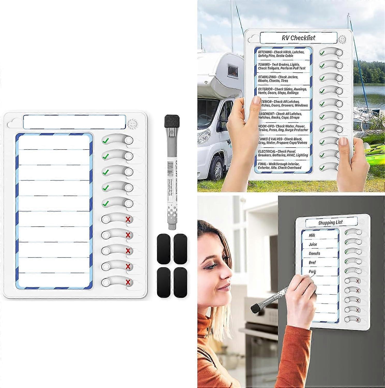 Chore Chart for Kids Dry Erase Chore Board ADHD Tools for Kids to Do ...