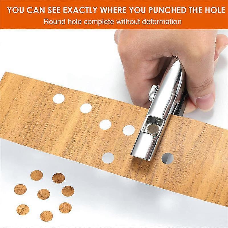 Hole Punch 1/4 Inch-6mm Single Hole Hole Punch, Heavy Duty Hole Punch ...