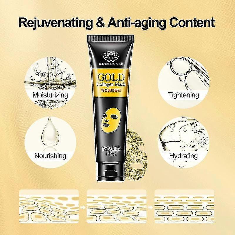 Deep Cleansing Gold Collagen Tear Off Face Mask Blackhead Removal ...