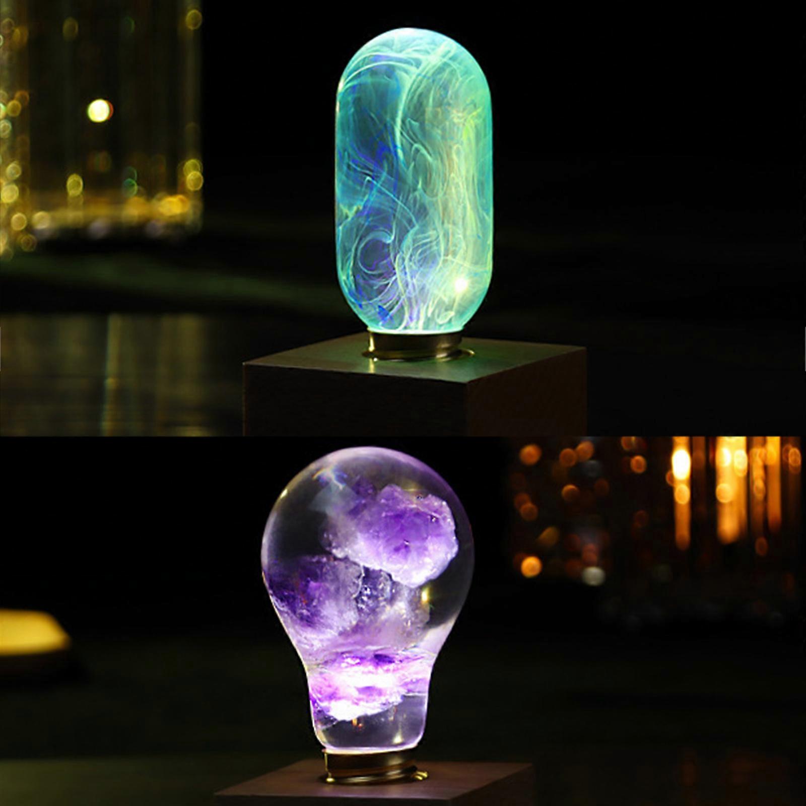 Light Bulb Making Silicone Mold DIY Handmade Atmosphere Lighting Making ...