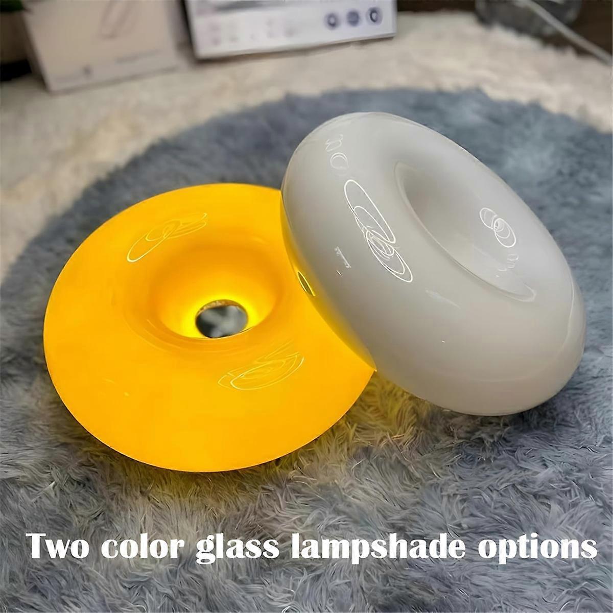 LED Donut Table Lamp USB Charging Bedroom Table Lamp Atmosphere ...