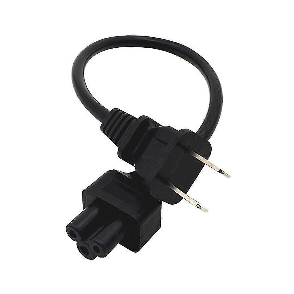 Nema 1-15P to IEC C5 Power Cord, US 2Prong Male to C5 Female Conversion ...