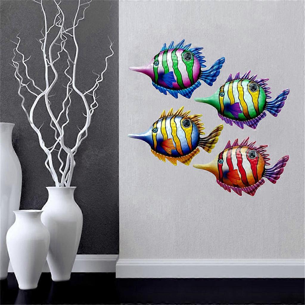Fish Wall Hanging Living Room Outdoor Garden Crafts Home Decoration ...