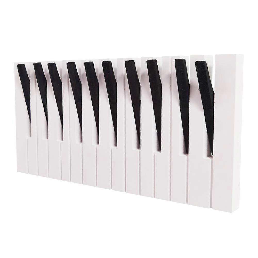 Piano Wooden Coat Racks Piano Keys Wall Mounted Coat Hook Hanger Wall ...