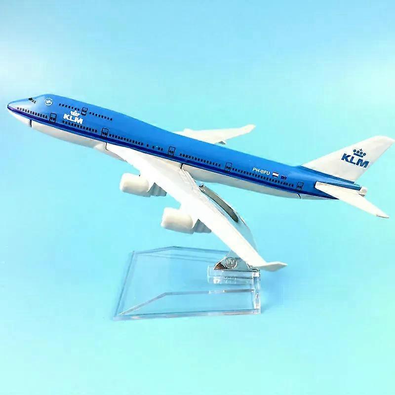 16cm Boeing747 KLM Royal Dutch Airlines aircraft Airplane Model ...