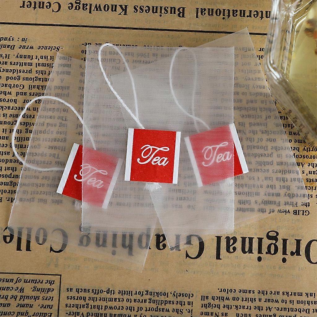 Set of 100 Healthy Empty Tea Bag Simple Sealing Conventional Straining ...