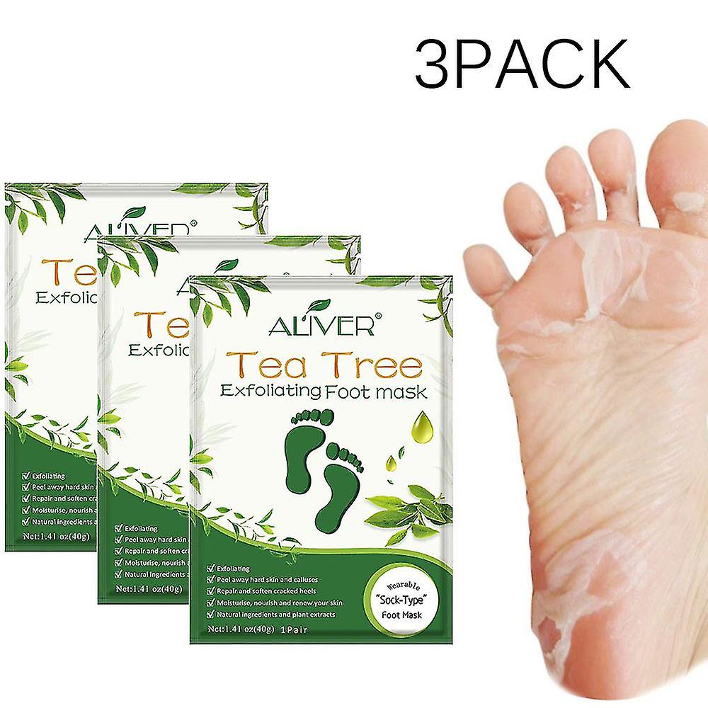 3 Pack Foot Peel, Natural Exfoliating Agent, Used For Dry Skin ...