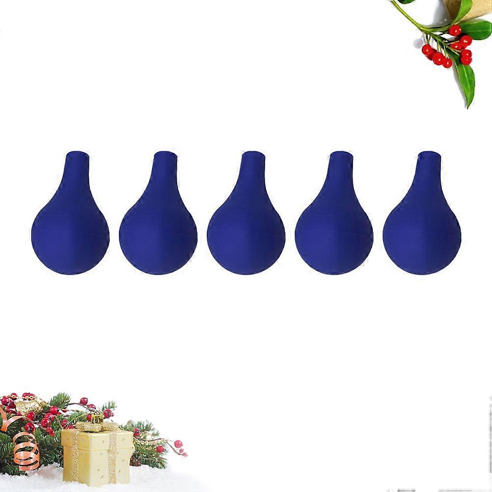 5pcs Dropper Pipettes Silicone Replacement Bulb for Graduated Tube ...