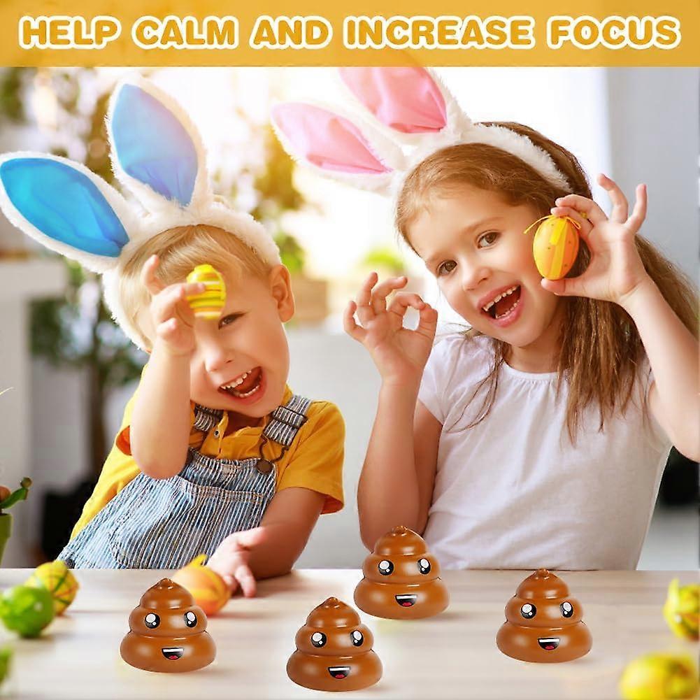 Fake Poop Stress Balls - Hand Exercise Toys - Anxiety Relief for Kids ...